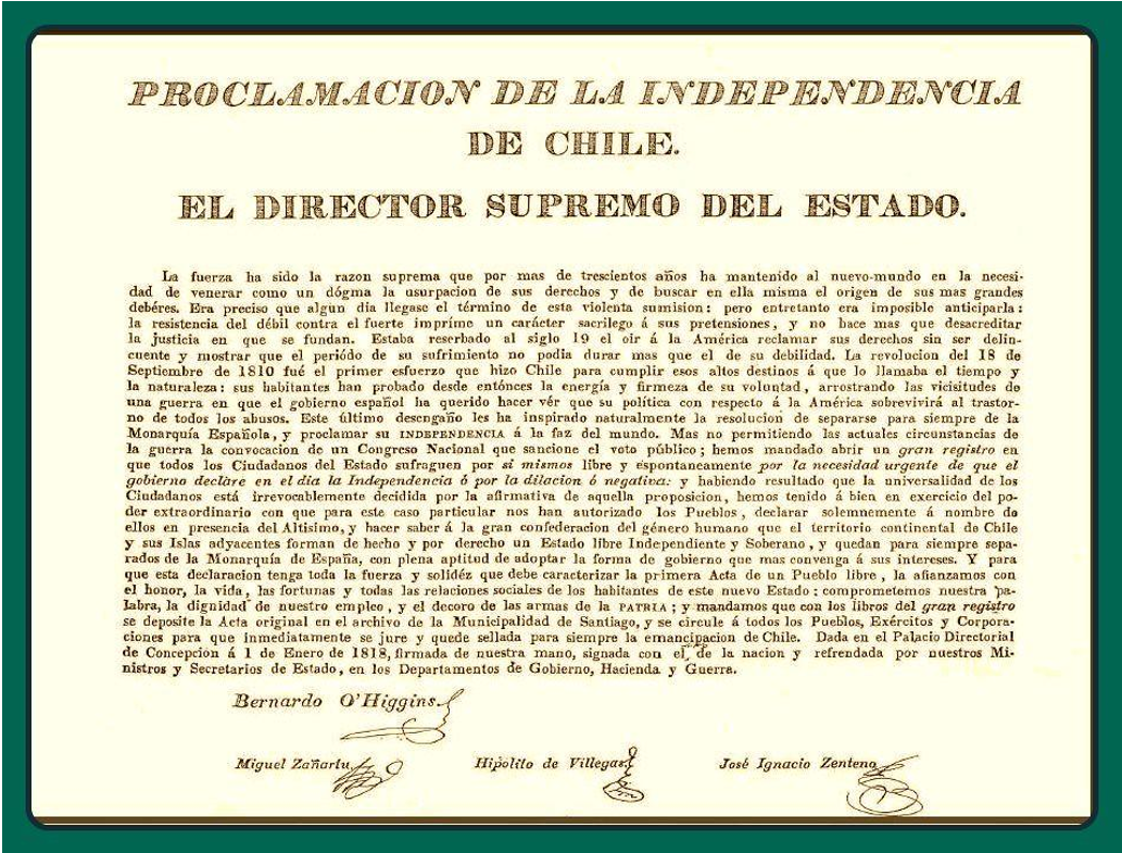 INDEPENDENCIA DE CHILE – Caja de Ahorros de Empleados Públicos